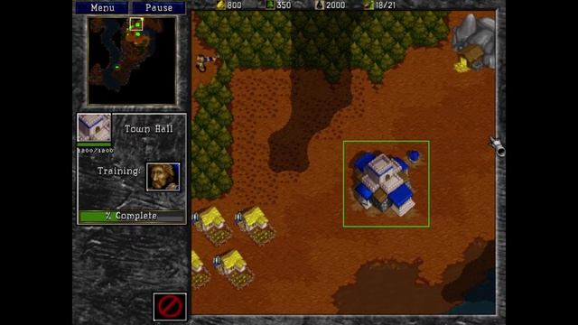 Warcraft 2 Human Миссия 7 прохождение без комментариев