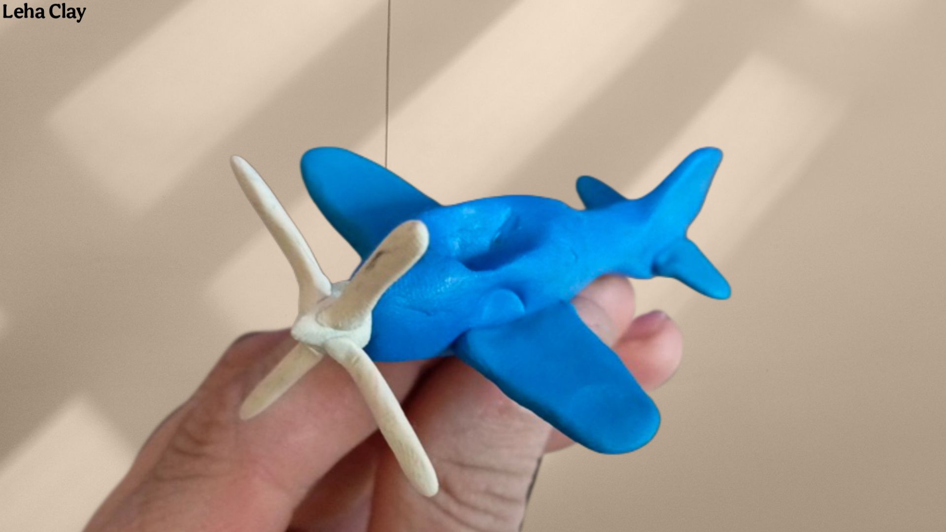 Как слепить Самолет из пластилина / Самолет из пластилина своими руками / Простая лепка Самолета