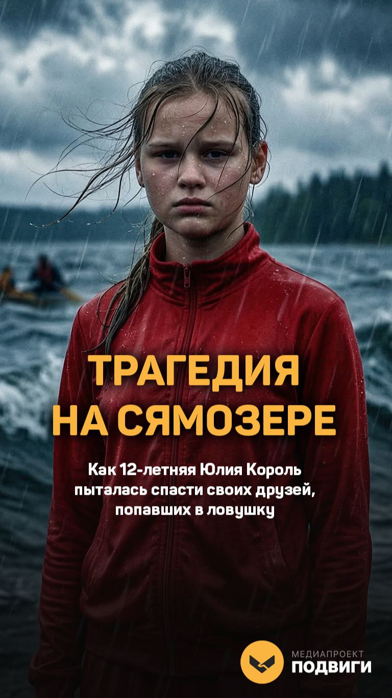 В Карелии школьница спасла тонущих детей во время шторма
