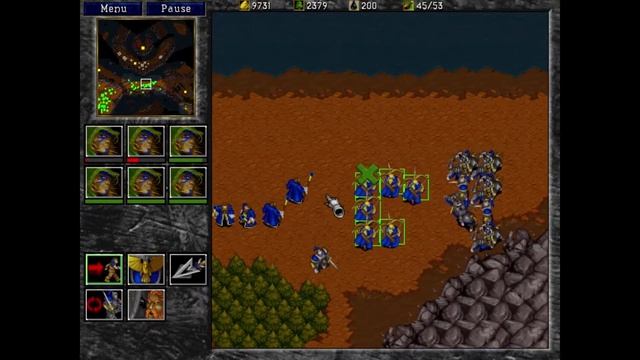 Warcraft 2 Human Миссия 14 прохождение без комментариев