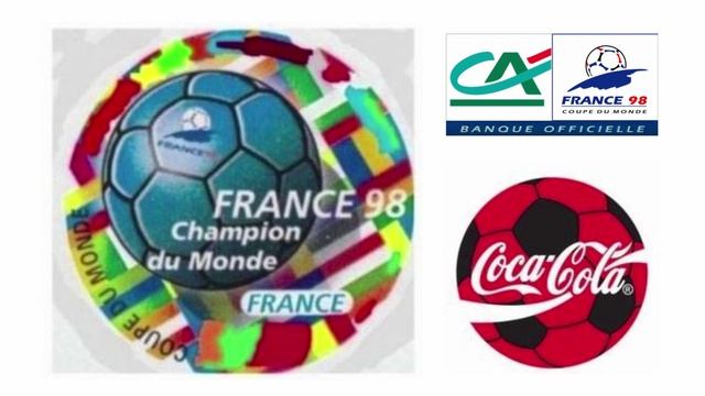 France - Champion du Monde avec Credit Agricole et Coca-Cola