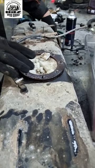 УАЗ Патриот - Замена модуля бензонасоса