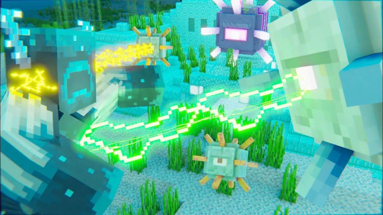 СТРАЖ ПРОТИВ ДРЕВНОГО ЗАЩИТНИКА - МАЙНКРАФТ МУЛЬТИКИ