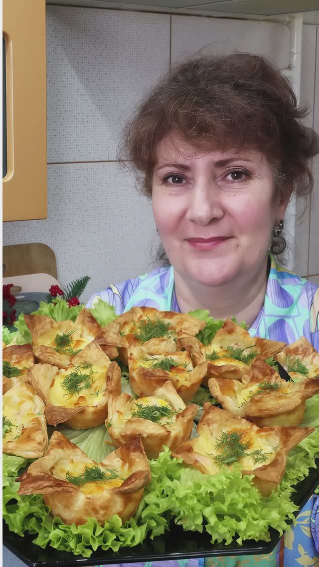 😍фаршированные тарталетки  #рецепт #кулинария #еда