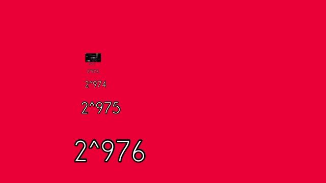 взрыв скорость до 2^980