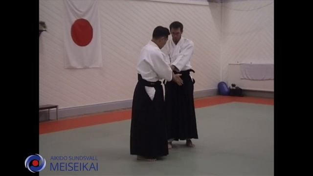 8.Aikido Morotedori Ikkyo Omote Shishiya Sensei Sandviken 2007