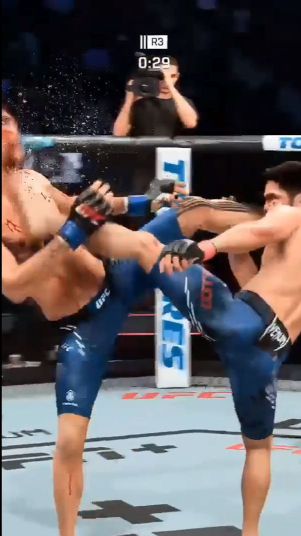 Сехудо отправляет Тэлботта в нокдаун в UFC 5 #shorts #генрисехудо #пэйтонтэлботт #сехудотэлботт #ufc