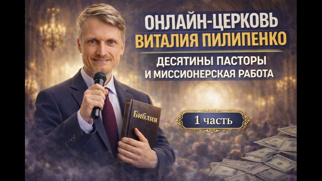 Десятины, пасторы и миссионерская работа. Пилипенко Виталий