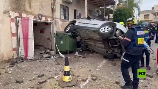 فوضى في كفر قاسم بإسرائيل بعد سقوط صاروخ إيراني