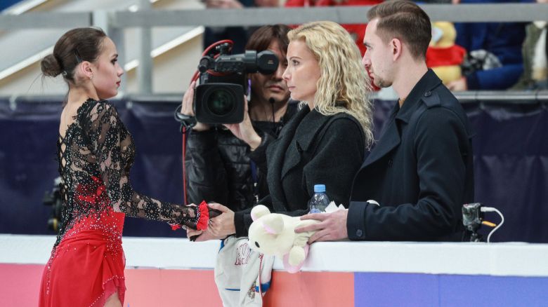 Маленькие Анна Щербакова и Алина Загитова. Чемпионат мира 2026 по фигурному катанию в Праге.