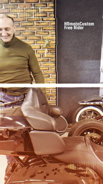 Эмоции владельца на HARLEY ROAD GLIDE 2020