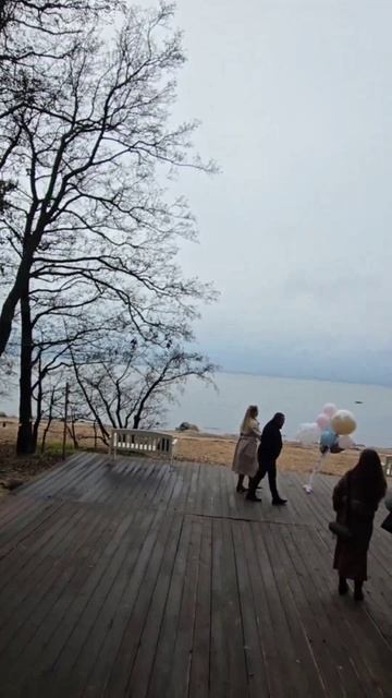 Гендер пати на Финском заливе.