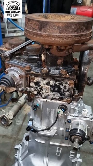 УАЗ Профи - Апгрейд для установки КПП Даймос