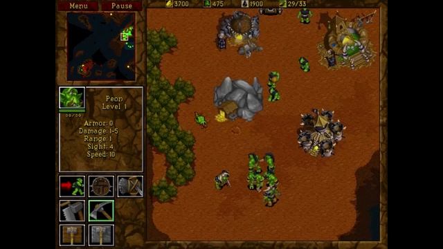 Warcraft 2 Orc Миссия 5 прохождение без комментариев