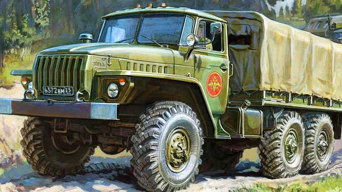 Урал 4320 стопы