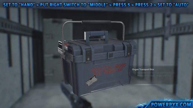 Resident Evil Requiem - How to Open Organ Transport Box