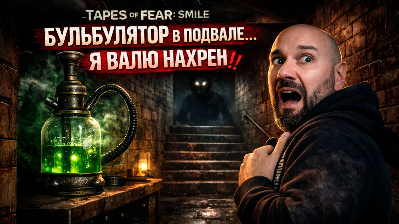 БУЛЬБУЛЯТОР В ПОДВАЛЕ… Я ВАЛЮ НАХРЕН! ТАМ КТО-ТО ЕСТЬ   Tapes of Fear #2