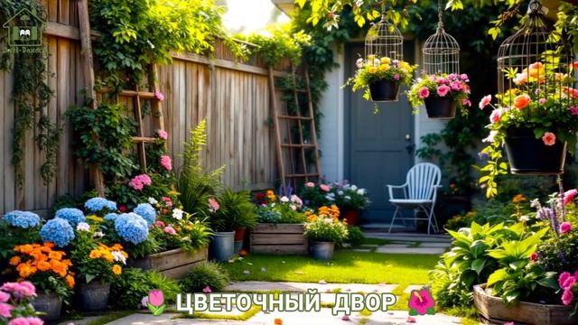 Дворы и дачи с роскошными цветами 🌹 сплошное вдохновение для души (15)