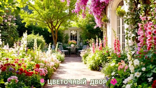Дворы и дачи с роскошными цветами 🌹 сплошное вдохновение для души (11)
