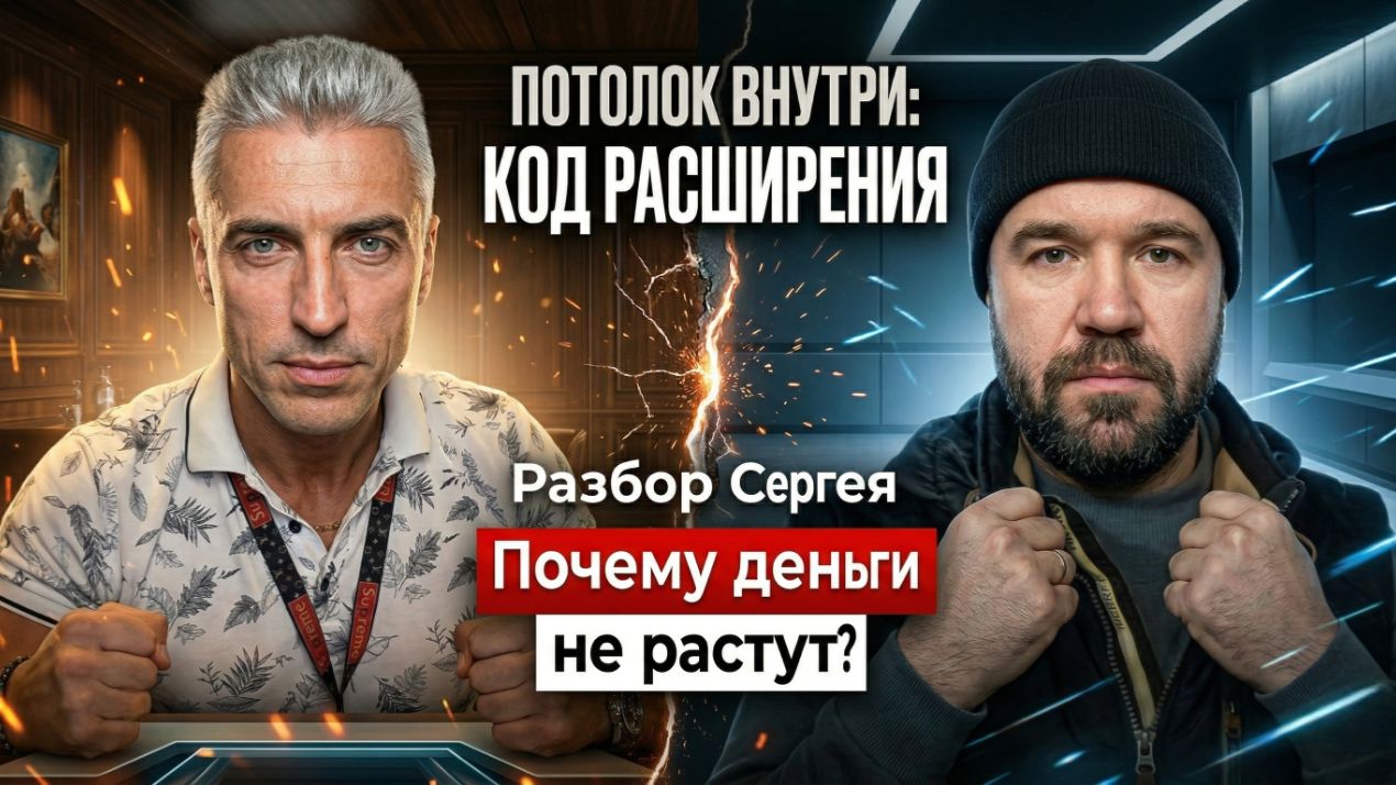 Почему мужчина может пахать, тащить семью — и всё равно не расти в деньгах? Разбор Сергея
