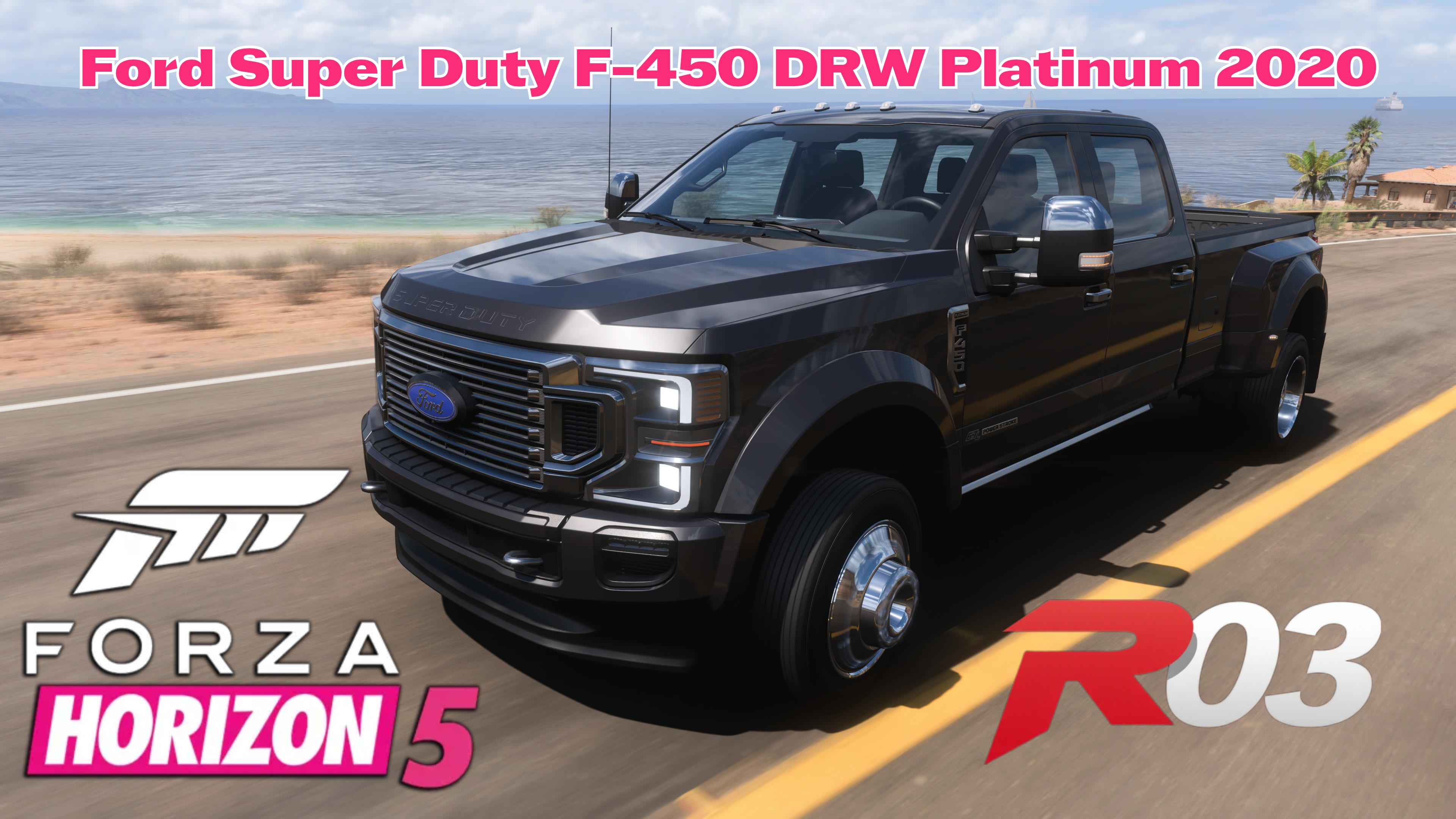 «Forza Horizon 5 — Американская мощь: Ford Super Duty F-450 DRW Platinum 2020!»