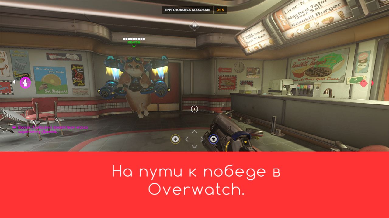 На пути к победе в Овервотч!
