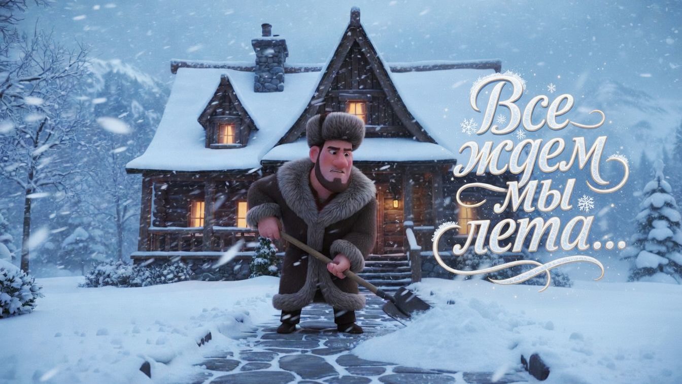 А снег все тает, тает, тает... - Веселая песня Алекс Ч