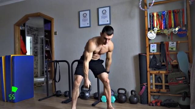 Тренировка с Гирей Для Всего Тела. Комплекс Воин