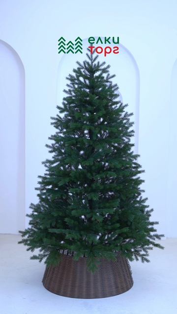 Обзор на искусственную ель "Амурская Люкс" из 100% литой хвои, ЕлкиТорг