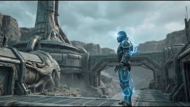 「CYBORG_ LOST PLANET」AI Short Film space universe sci-fi 4K_1080p