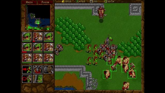 Warcraft 2 Orc Миссия 13 прохождение без комментариев