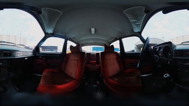 VR 360. ГАЗ 24-10 с пробегом 15 000 км. Родной салон.