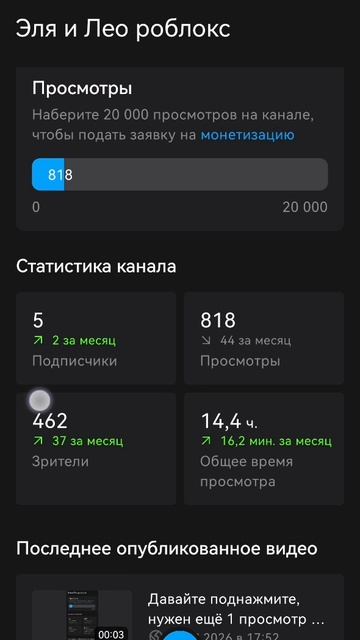 УРАААААА!!! 818 ПРОСМОТРОВ!!!! давайте теперь добьём 900 просмотров