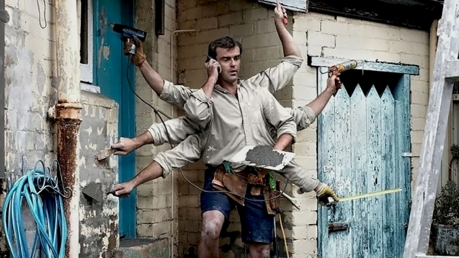 5. Разбираю пол на даче