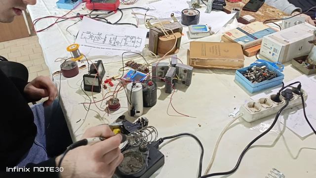 теория пайки- линейный блок питания