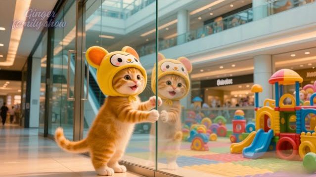 КОТИК ПОТЕРЯЛСЯ В БОЛЬШОМ МАГАЗИНЕ МАМА ПЛАЧЕТ И ИЩЕТ ЕГО Я БЛИН ПЛАЧУ ТОЖЕ Ё МОЁ РЕАКЦИЯ