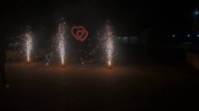 Танцующие фонтаны на день рождения