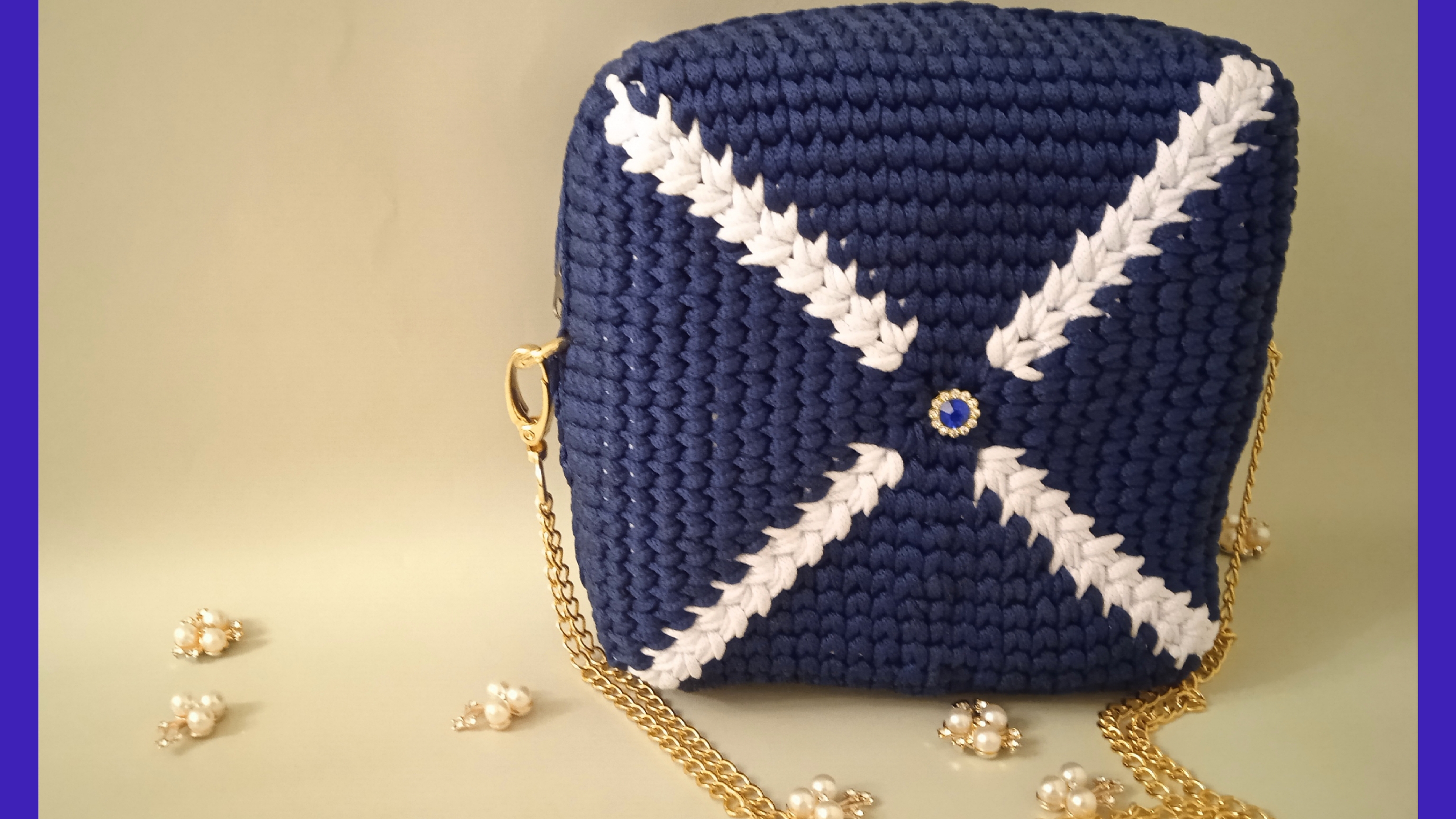 💞Квадратный клатч Полный  МК🌺