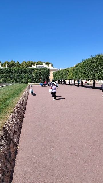 Петродворец. Верхний парк. Фонтан Венера Италийская