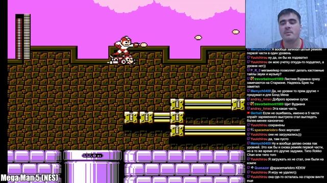Brick_Man - Mega Man Мега-Марафон, часть 5: Megaman 5 (NES)