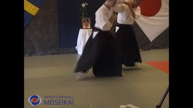 6.Aikido Gyaku Hanmi Nikyo Shishiya Sensei, Sundsvall unknown year