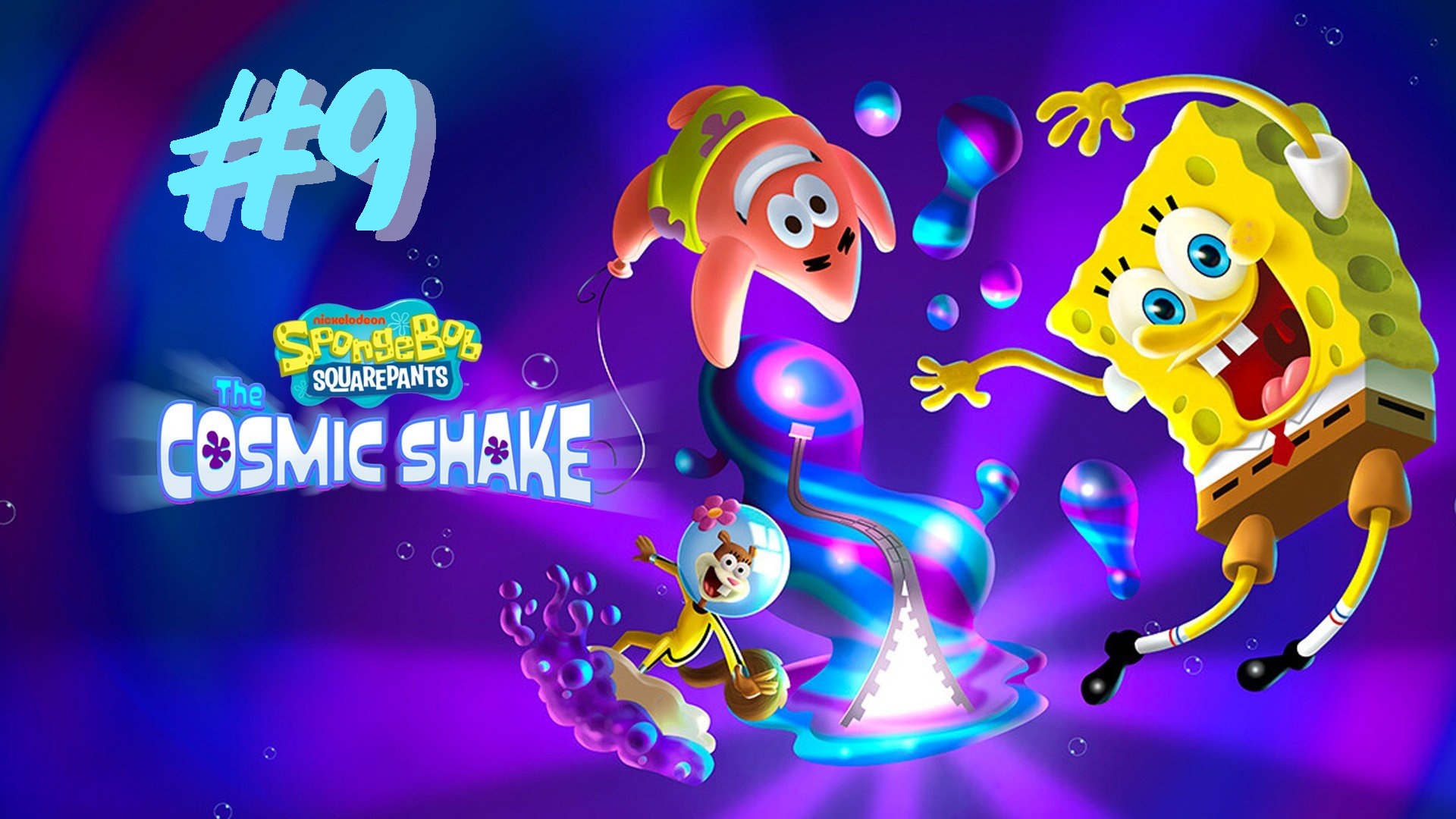SpongeBob SquarePants The Cosmic Shake {Серия 9} Гонка улиток