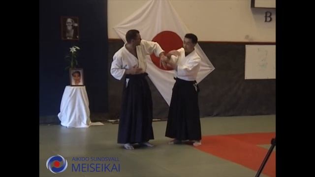 16.Aikido Gyaku Hanmi Sankyo Shishiya Sensei, Sundsvall unknown year