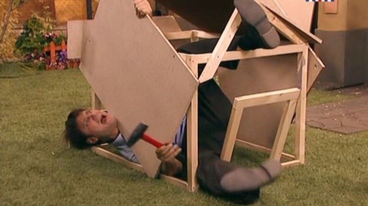 2.Разбор потолка на даче