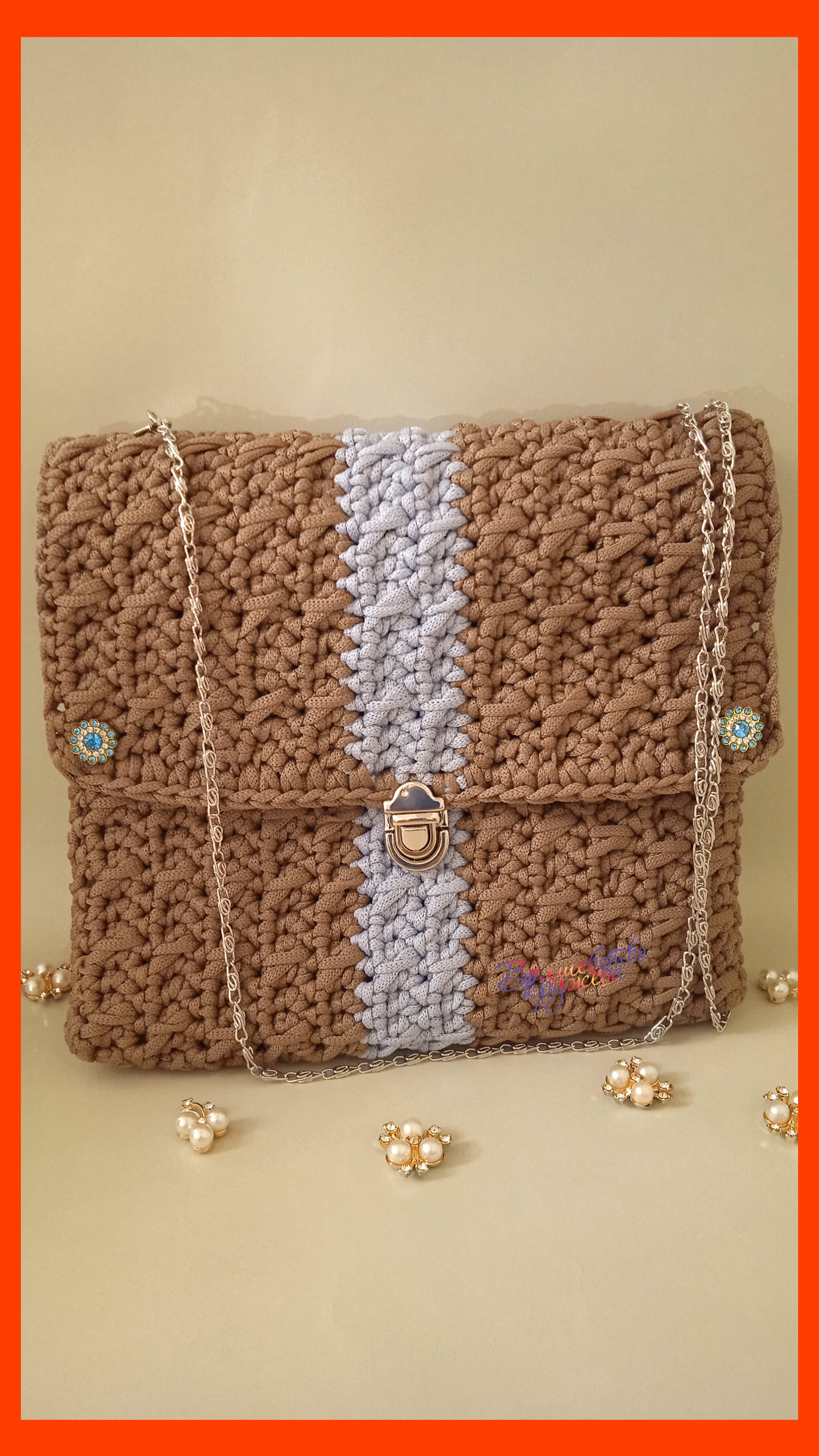 Льняной клатч #shorts