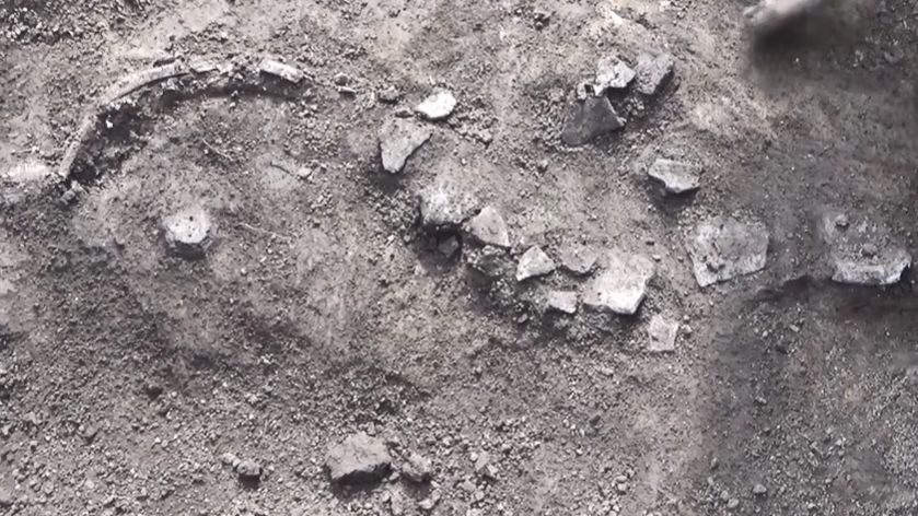 Аланское жилище на раскопе по улице Украинская, 101