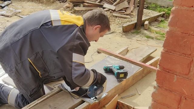 №49 Сегодня будем делать импровизированный лоток для бетона. 24.03.2026г. День 76