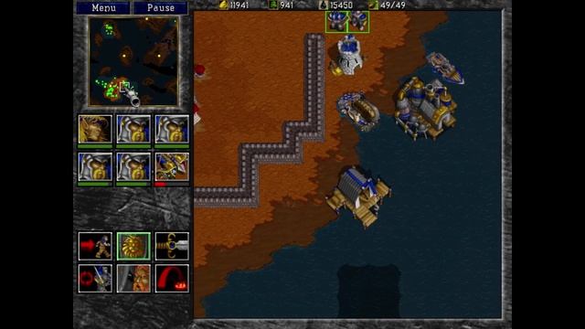 Warcraft 2 Human Миссия 5 прохождение без комментариев