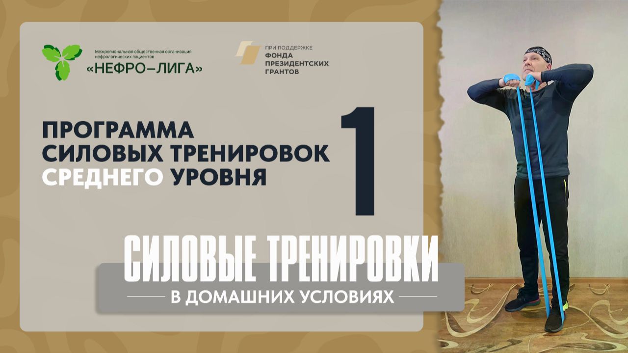 Программа силовых тренировок среднего уровня I