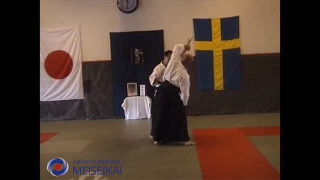 8.Aikido Ai Hanmi Ikkyo Omote6 Shishiya Sensei, Sundsvall unknown year